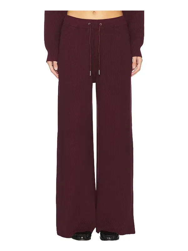 SEROYA Camila Sweatpant - Merlot