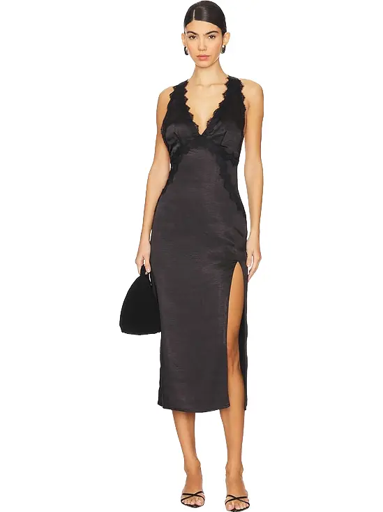MORE TO COME Sheila Maxi Dress - Black