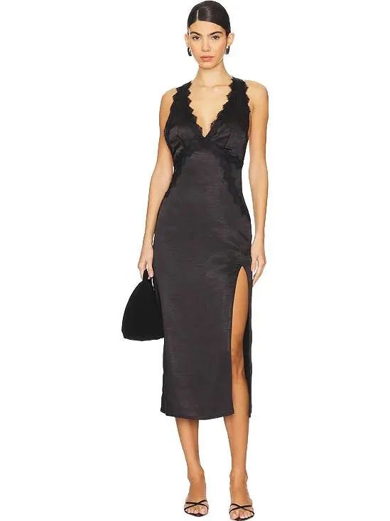 MORE TO COME Sheila Maxi Dress - Black
