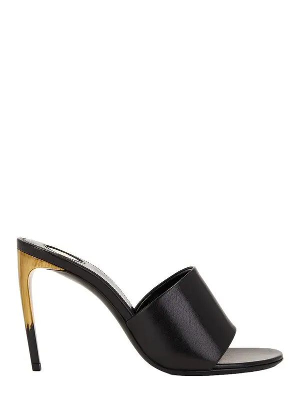 Saint Laurent Bridget Sandal - Nero