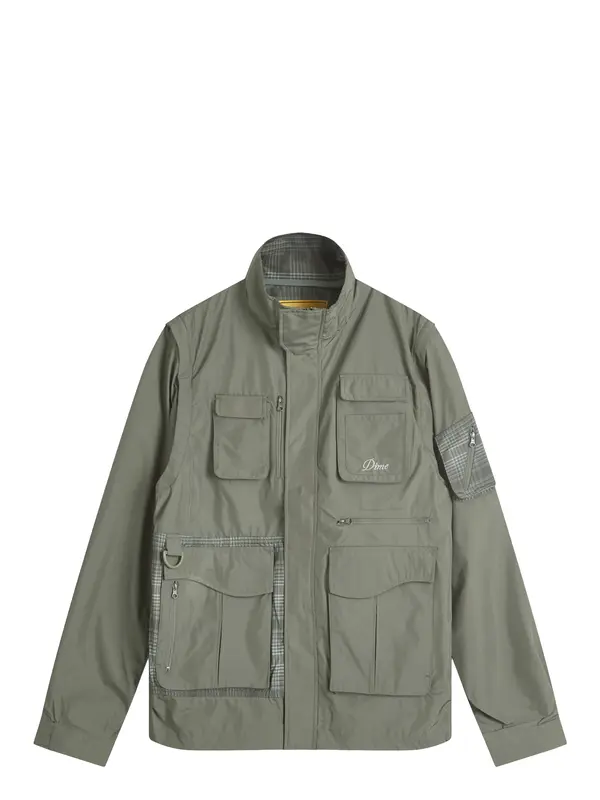 DIME Zip-off Fishing Jacket - Olive