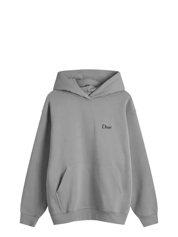 DIME Classic Logo Hoodie - Charcoal