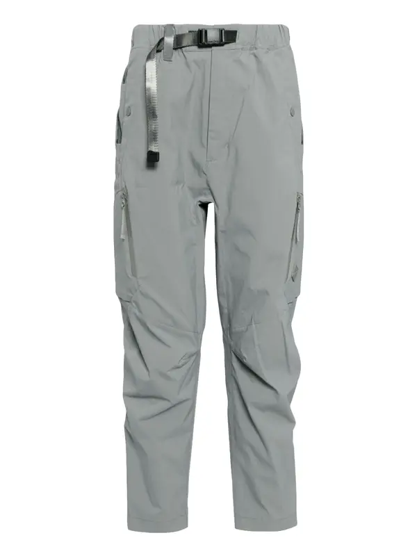 SPOONYARD Belted Cargo Trousers - Grey