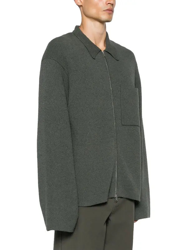 Nanushka Belmer Cardigan - Green