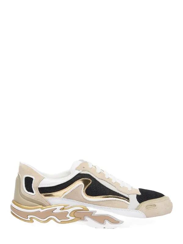 Sandro Flame Sneakers - Gold