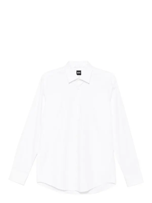 BOSS Twill Shirt - White