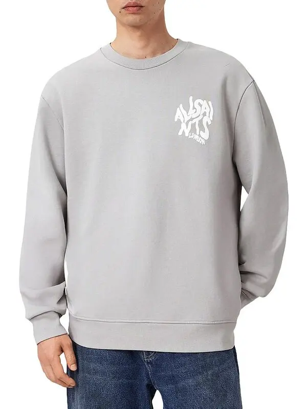 ALLSAINTS Orlando Crewneck Sweatshirt - Carbon Grey