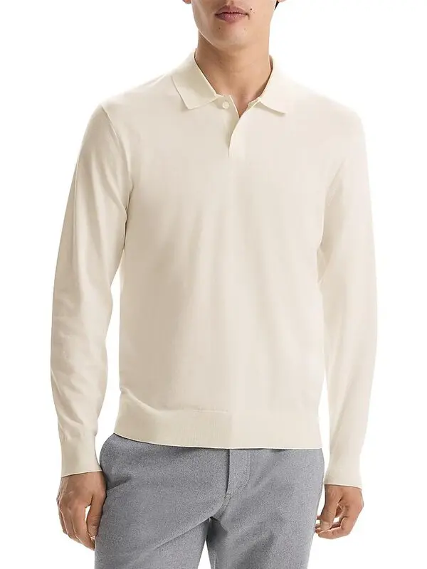 Theory Goris Collared Sweater - Ivory