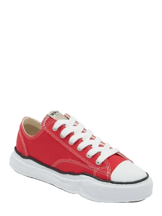 Mihara Yasuhiro Peterson Low Top Sneakers - Red