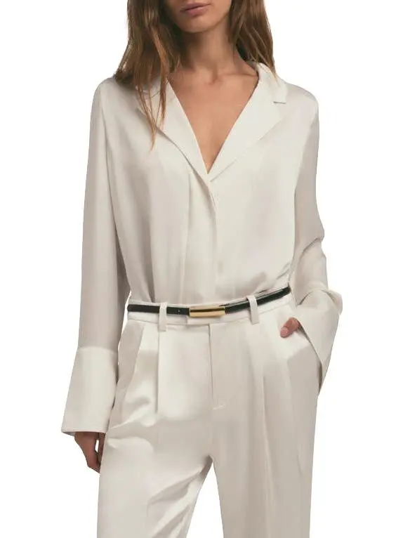 FAVORITE DAUGHTER The Lily Button-up Shirt - Ivory