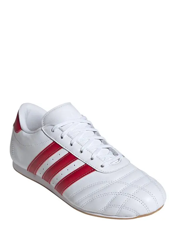 Adidas Taekwondo Sneaker - White/ Team Victory Red/ Gum