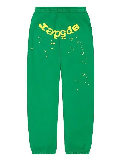SP5DER Star Og Web V2 Sweatpant - Slime Green