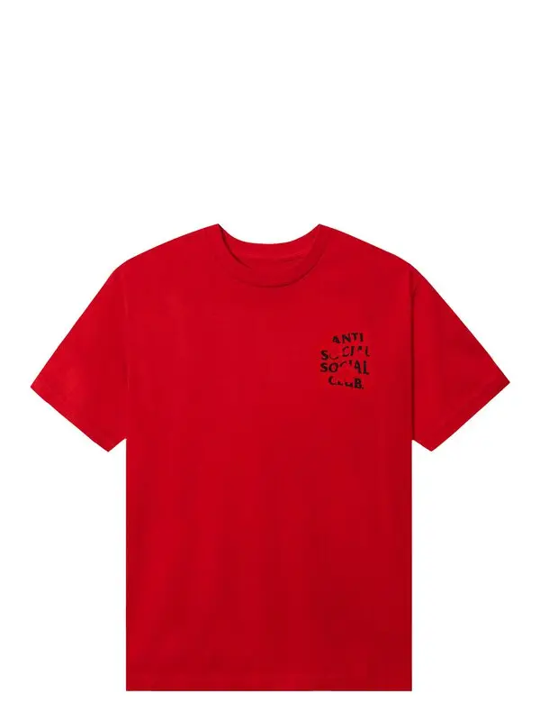 ANTI SOCIAL SOCIAL CLUB Seeing The Feeling Tee - Red