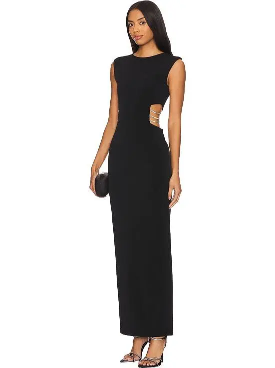 NOOKIE Mila Maxi Dress - Black