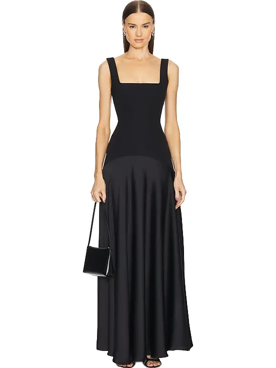 L'academie By Marianna Sidney Gown - Black