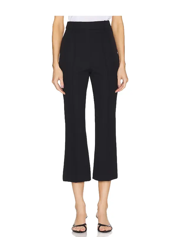L'academie By Marianna Sidney Crop Pant - Black