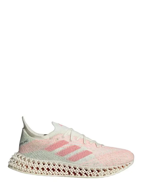 Adidas 4dfwd Strung Sneakers - Off White/pink Spark/linen Green