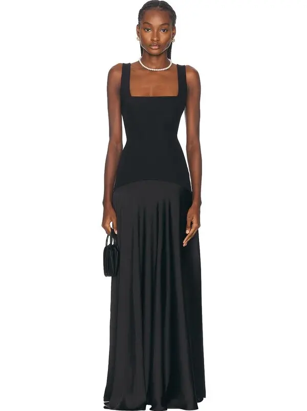 L'academie By Marianna Sidney Gown - Black