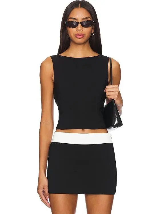 LOVERS AND FRIENDS Sutton Top - Black
