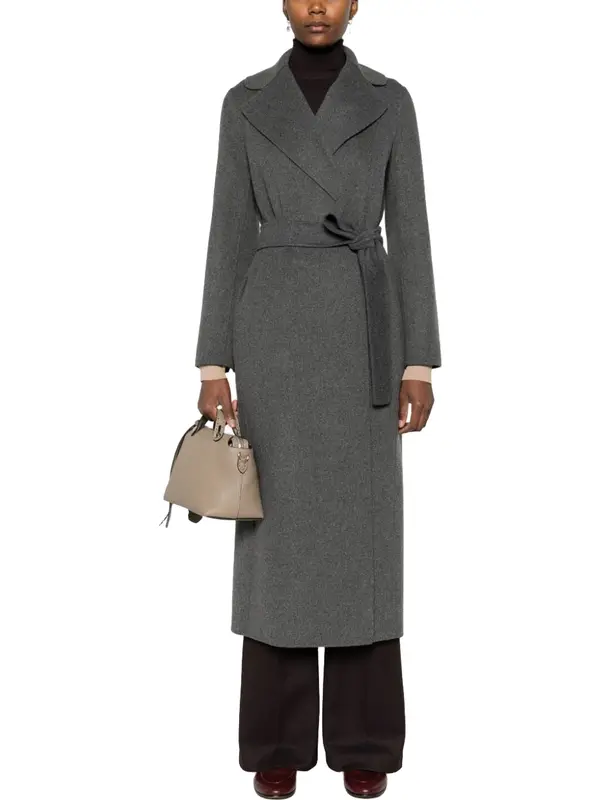Max Mara Poldo Mid-length Coat - Grey