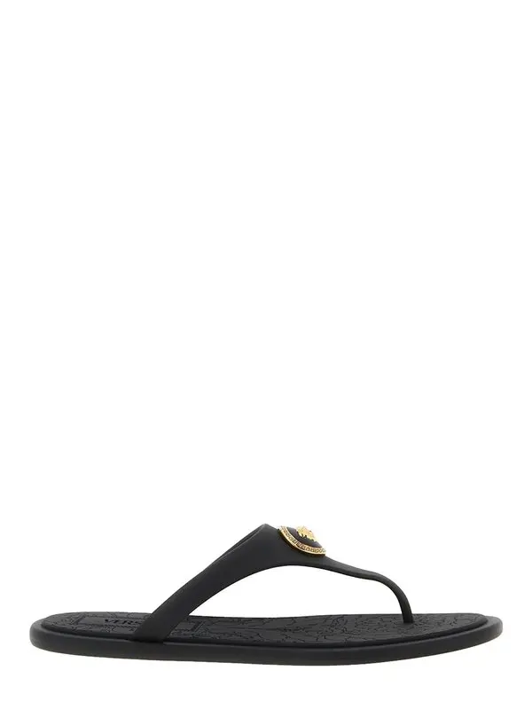 Versace Heeled Sandal - Black