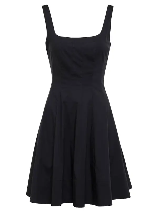 Staud Wells Minidress - Black
