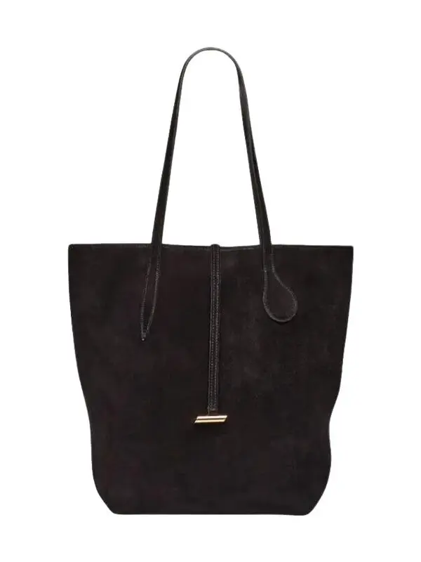 LIFFNER Little Tall Sprout Tote Suede - Black