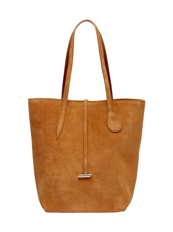 LIFFNER Tall Sprout Suede Tote - Brown