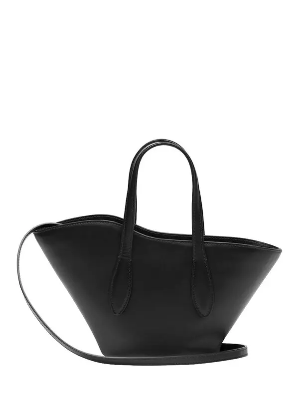 LIFFNER Open Tulip Micro Tote Bag - Black