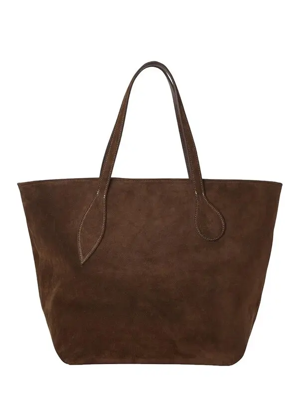 LIFFNER Suede Tote - Brown
