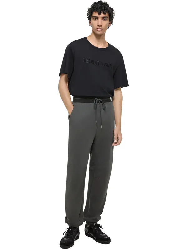 Helmut Lang Curve Sweatpants - Black Sand