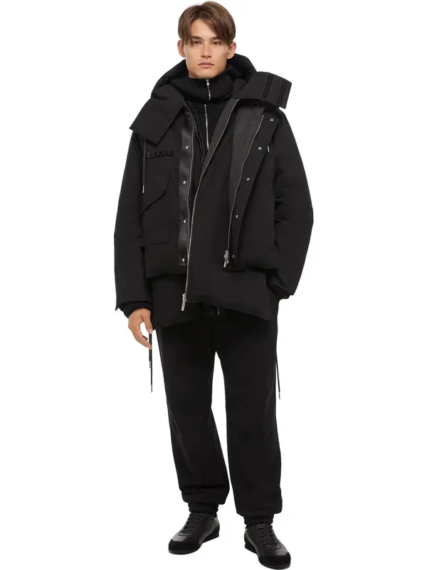 Helmut Lang Arctic Double Puffer Jacket - Black