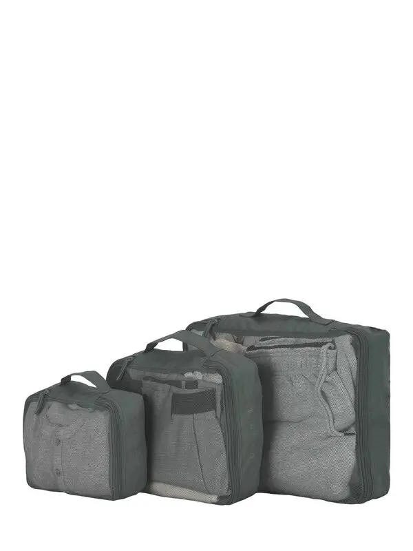 BUGATTI Packing Cubes 3-piece Set - Pewtergreen