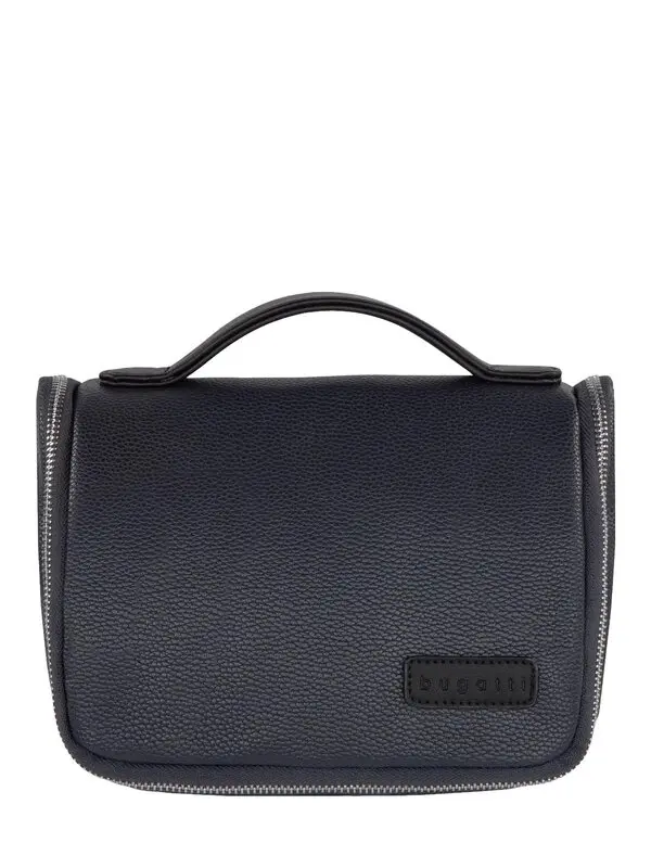 BUGATTI Contrast Toiletry Bag - Navy