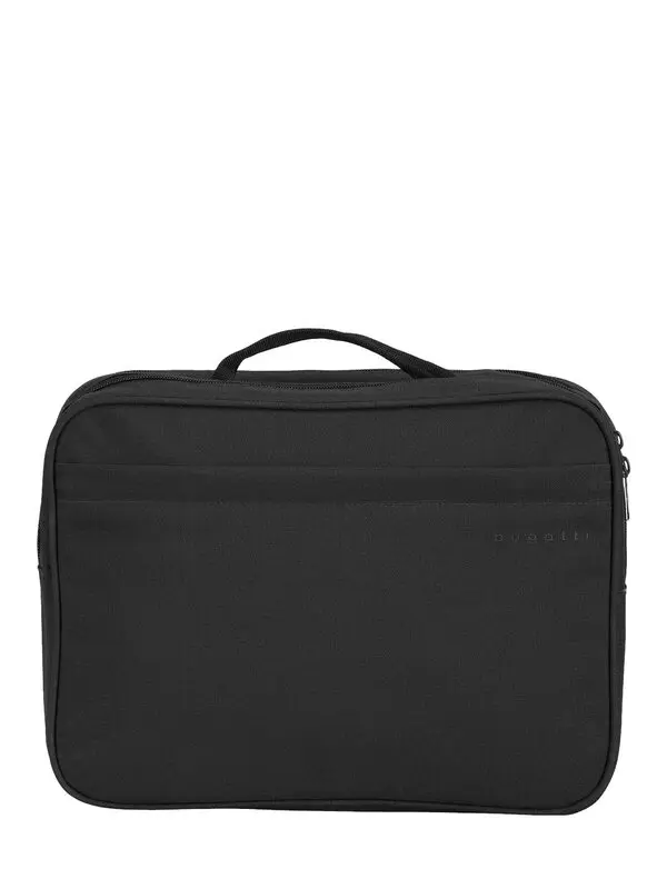 BUGATTI Uptown Foldable Hanging Toiletry Bag - Black