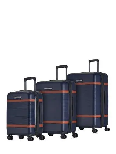 BUGATTI Wellington 3-piece Hardside Luggage Set With Tsa Lock - Navy