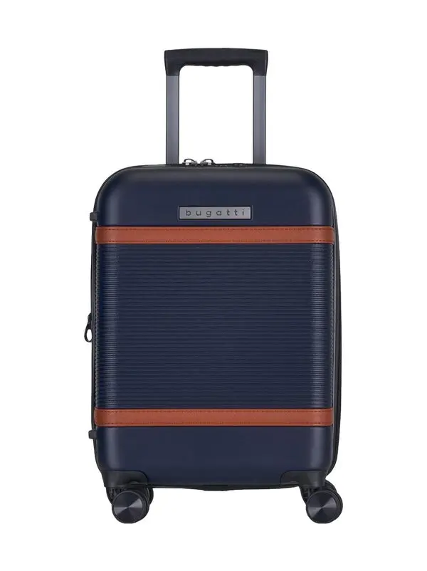 BUGATTI Wellington Hardside Carry-on Luggage - Navy