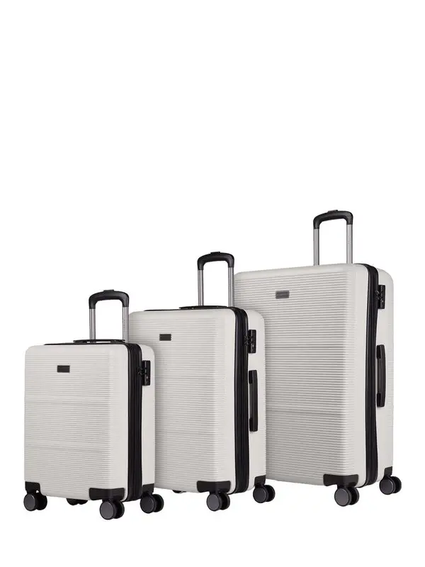BUGATTI Brussels Hardside 3-piece Luggage Set - Sand