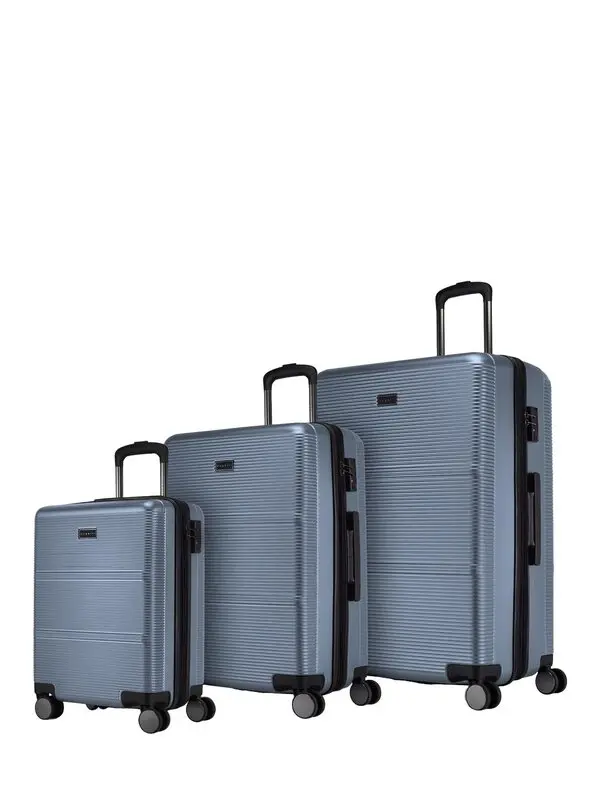 BUGATTI Brussels Hardside 3-piece Luggage Set - Stormy