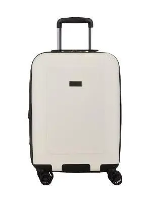 BUGATTI Milano Hardside Carry-on Luggage With Expansion - Bone