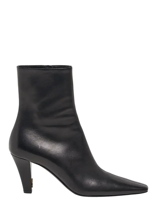 Saint Laurent Jill Ankle Booties - Nero