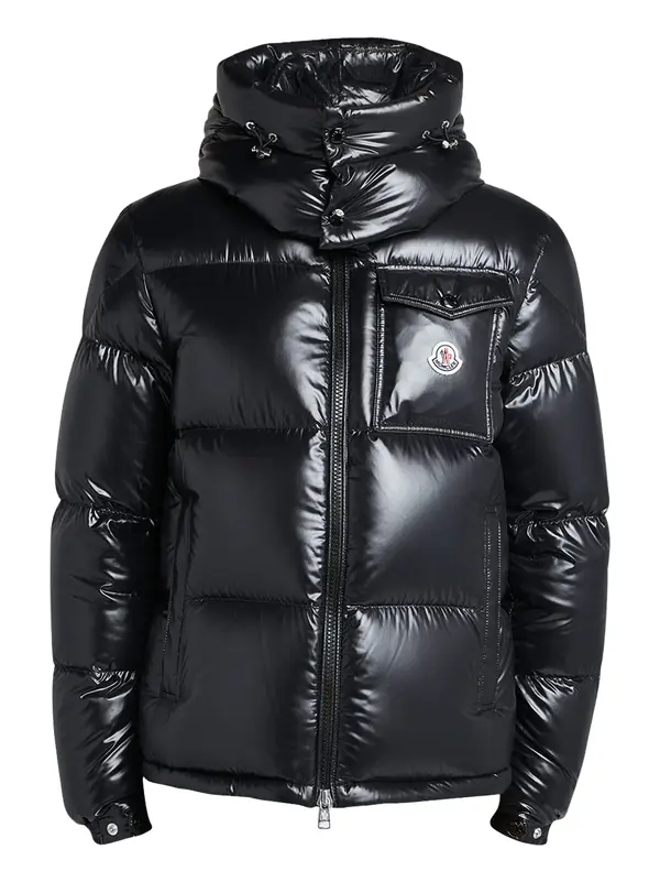 Moncler Montbeliard Short Down Jacket - Black