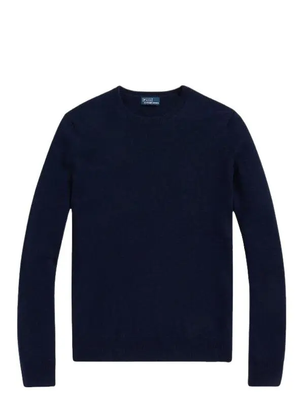 Polo Ralph Lauren Cashmere Crewneck Sweater - Hunter Navy