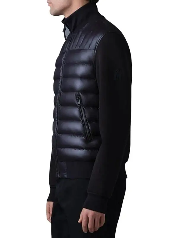 Mackage Collin Mixed-media Down Jacket - Black