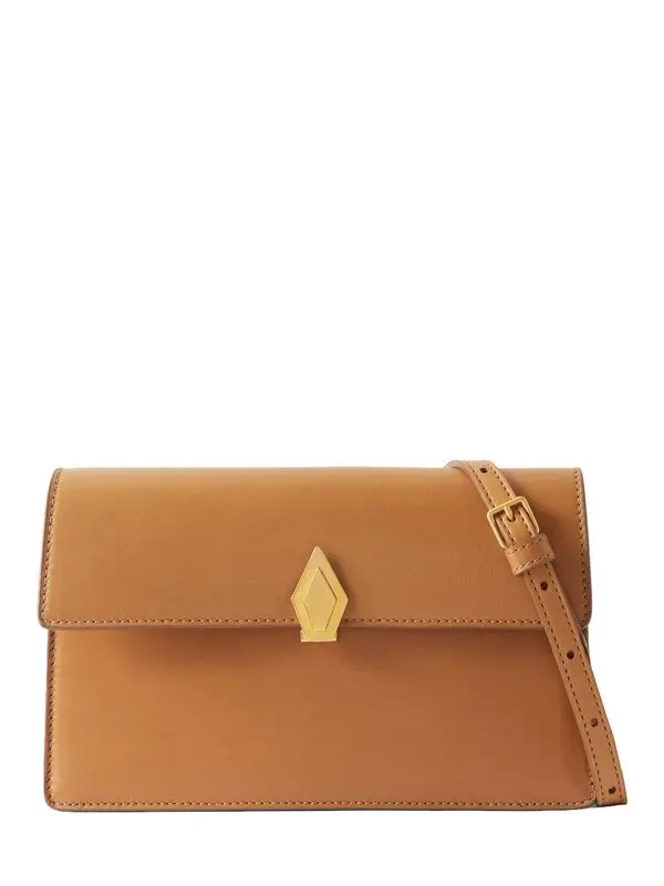METIER BY TOM FOOLERY Parallel 22 Small Leather Shoulder Bag - Brown