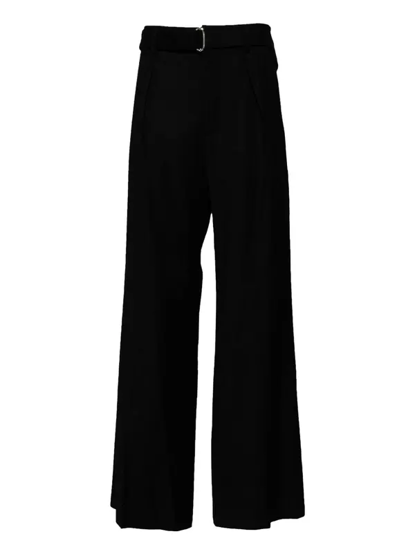 Attachment Straight-leg Trousers - Black