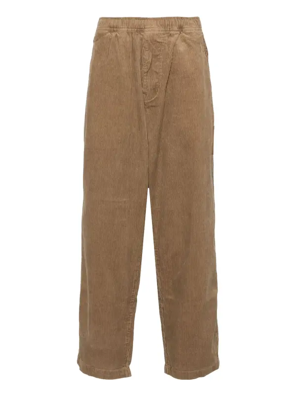 AAPE BY *A BATHING APE® Corduroy Trousers - Brown