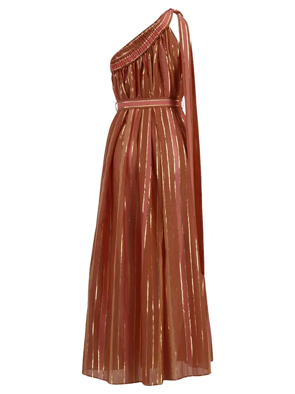 Zimmermann Junie Maxi Dress - Brown