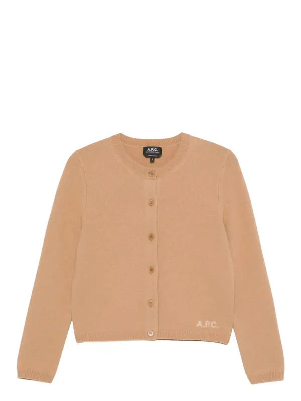 A.p.c. Mila Cardigan - Brown