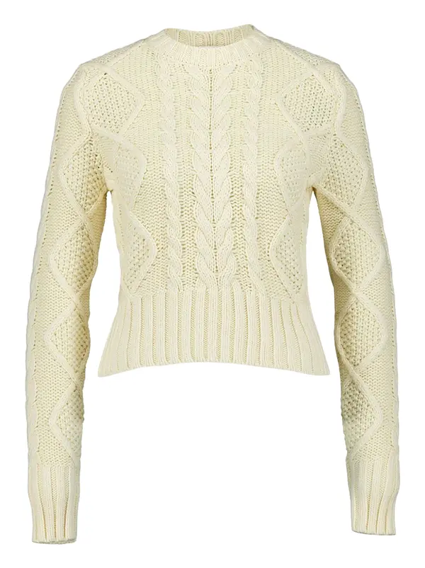 Zimmermann Natura Cable Knit Sweater - Neutrals